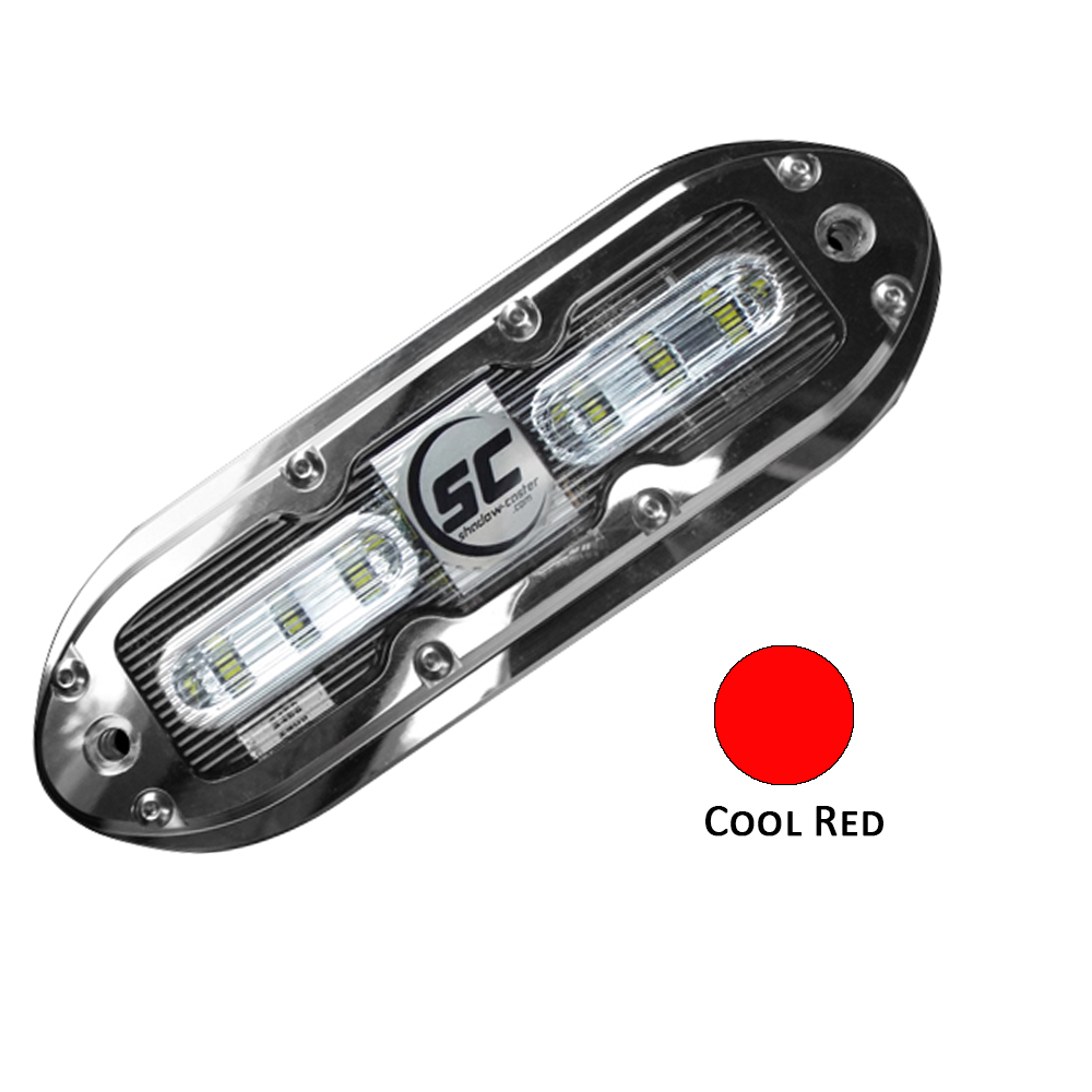 Shadow-Caster SCM-6 LED Underwater Light w/20' Cable - 316 SS Housing ...
