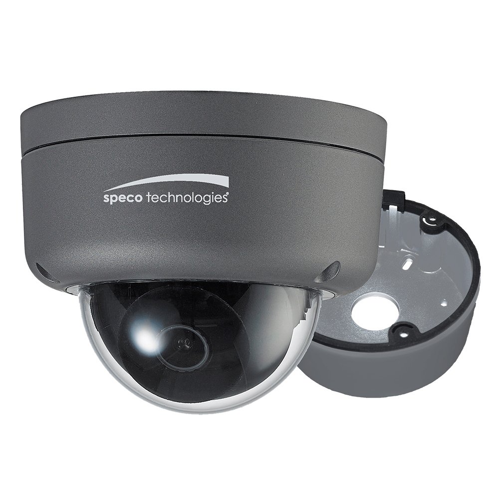 Speco 2MP Ultra Intensifier® HD-TVI Dome Camera 3.6mm Lens - Dark Grey ...